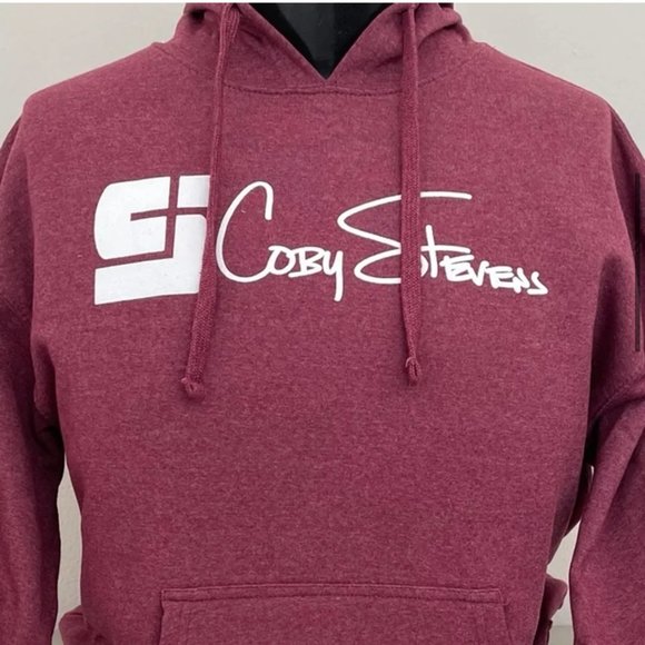 Coby Stevens | Shirts | Cs Logo Signature Premium Fleece Hoodie | Poshmark